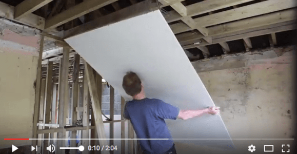 HOW TO Plasterboard A Ceiling On Your Own: Easy Method