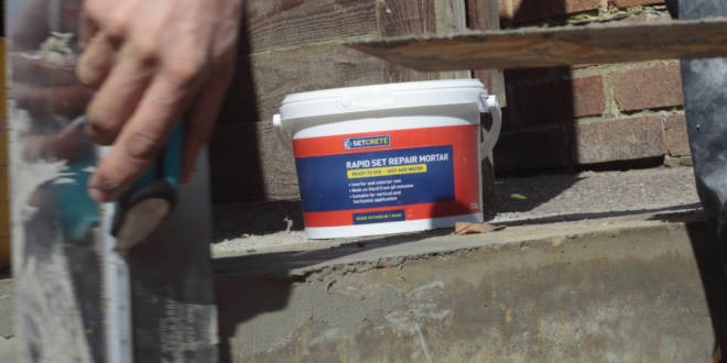 All Set: Setcrete Rapid Set Repair Mortar Review
