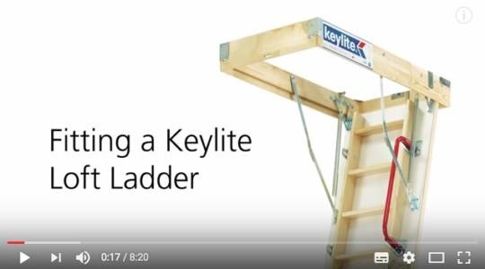 How To Install The Clever Keylite Loft Ladder
