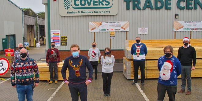 Covers Timber & Builders Merchants Donates £15,000